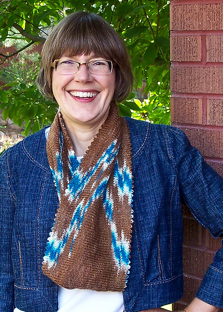 Ravelry: Pooled Infinity Scarf pattern by Sarah Marsden