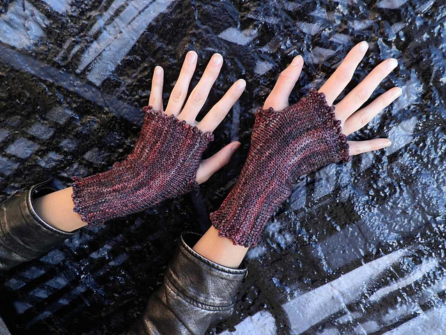 Ravelry: Torrential Mitts pattern by Sarah B. Abram