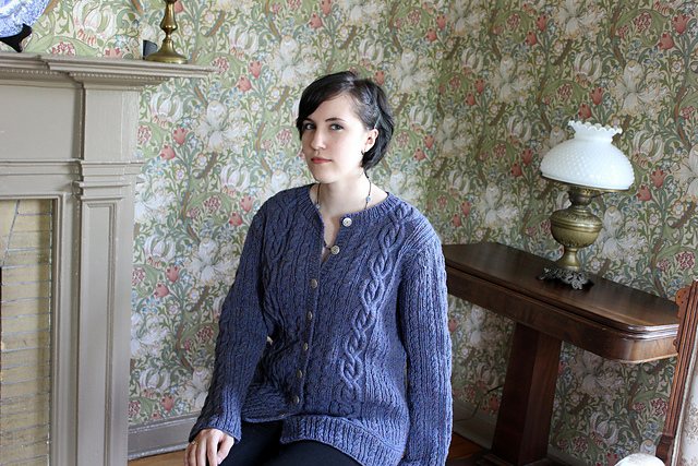 Ravelry: Violet Cardigan pattern by Sara Louise Greer