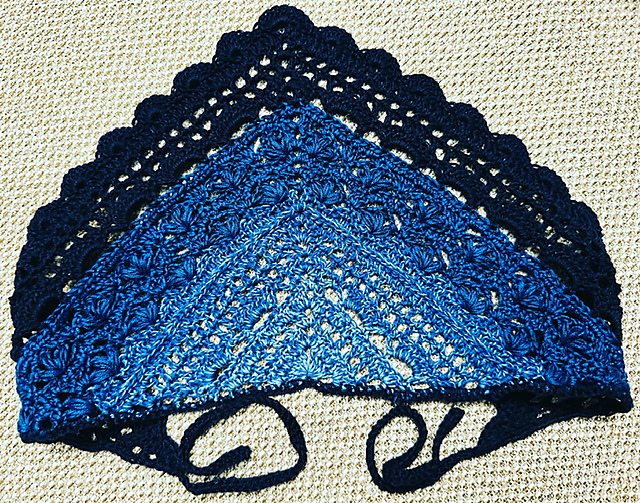 Ravelry: Spring Ray Bandana pattern by Sarah Kennedy