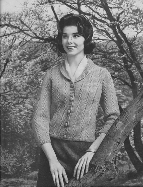 Ravelry: Cardigan #732-8 pattern by Columbia-Minerva