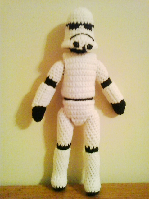 Ravelry: Storm Trooper Toy (Star Wars) pattern by Christjan Bee