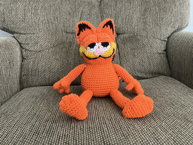 Ravelry: Garfield the Cat pattern by Saturn Squid