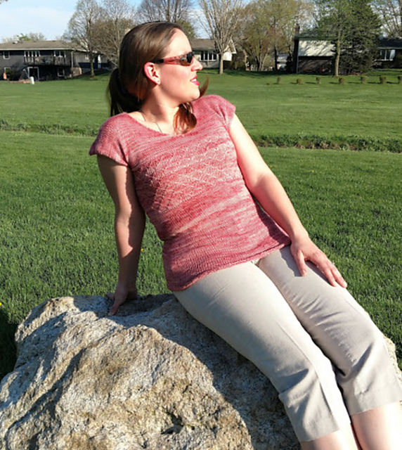 Ravelry: Caroline Top pattern by Alexis Di Gregorio