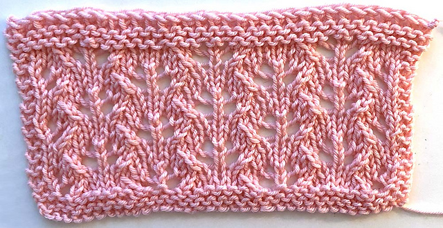 Ravelry: Right side only lace exercise pattern by Elizabeth Felgate