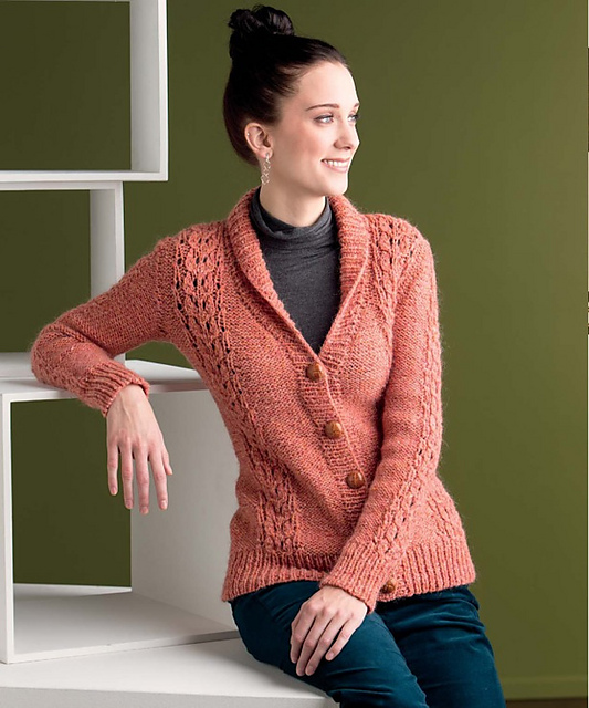 Ravelry: Arts and Crafts Cardigan pattern by Amy Christoffers
