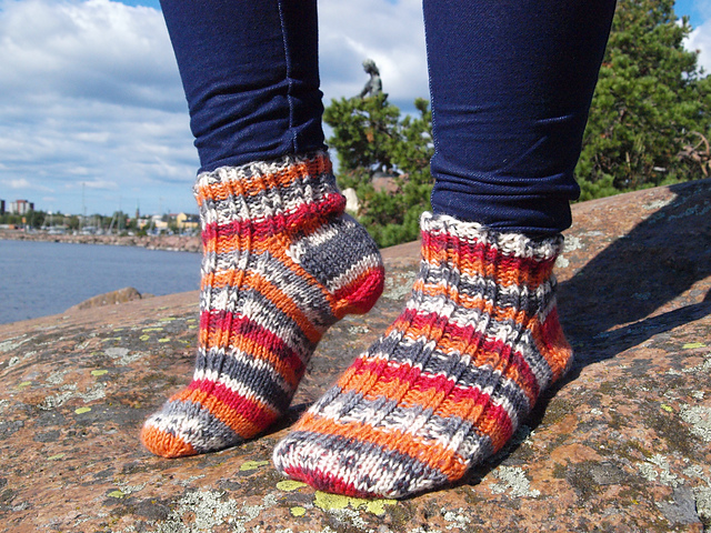 Ravelry: Ankle socks pattern by Sari Kouki