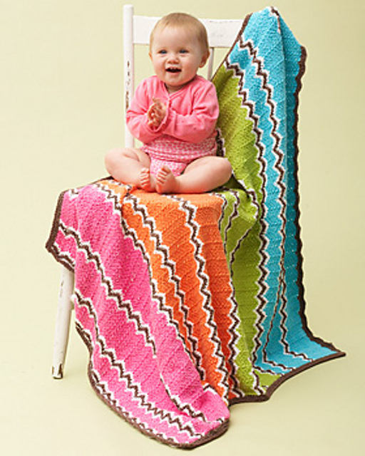 Ravelry: Rickrack Paddywhack pattern by Bernat Design Studio