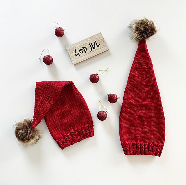 Ravelry: Småflettenisselue / Mock cable stocking hat pattern by scandiknit