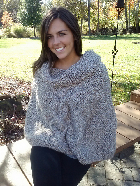 Ravelry: Capelet pattern by Loops & Threads™ Design Team