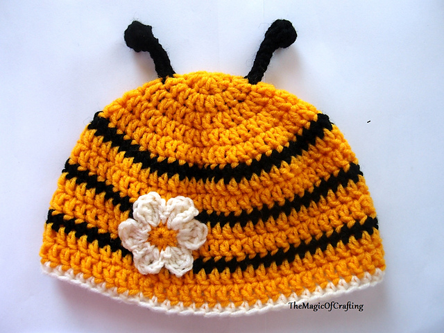 Ravelry: Bee Hat pattern by TheMagicOfCrafting