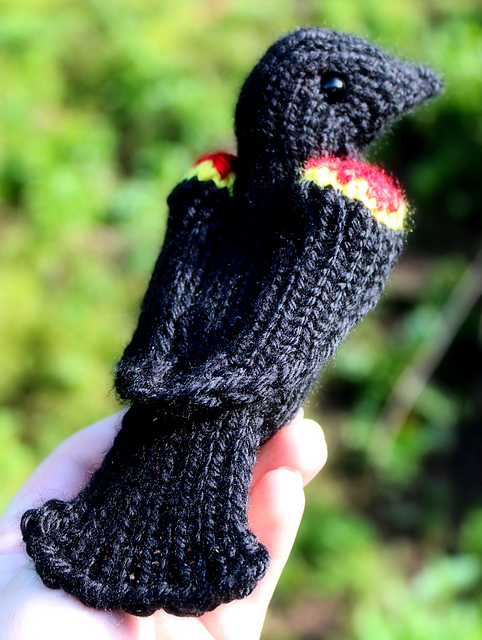 Ravelry: Red Winged Blackbird pattern by Scarlett Royale