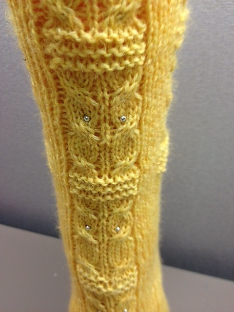 Ravelry: Owl Socks for the CSM pattern by Melinda Hrynewycz