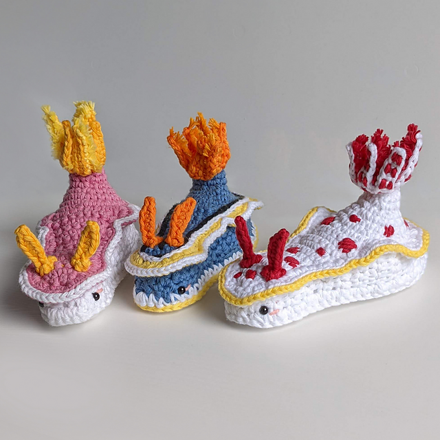 Ravelry: Nudibranch (Sea Slug) pattern by Svenja Rösner