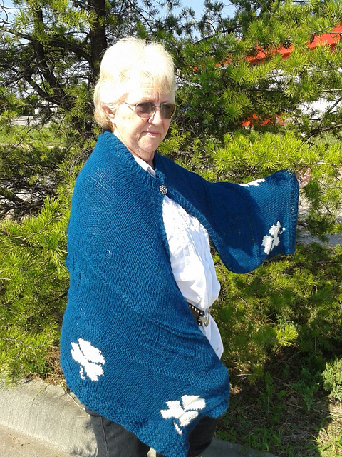 Ravelry: St. Brigid's Cloak pattern by Sharon Cowan