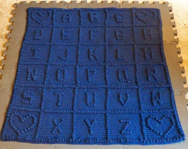 Ravelry: scrappingal57's Killian's ABC's Afghan