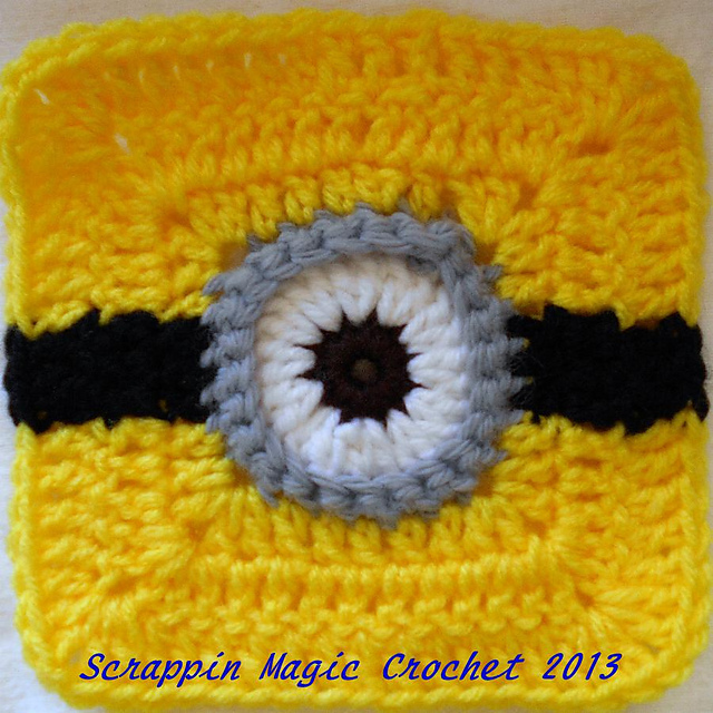 Ravelry: Minion Square Motif pattern by Karen Lyons