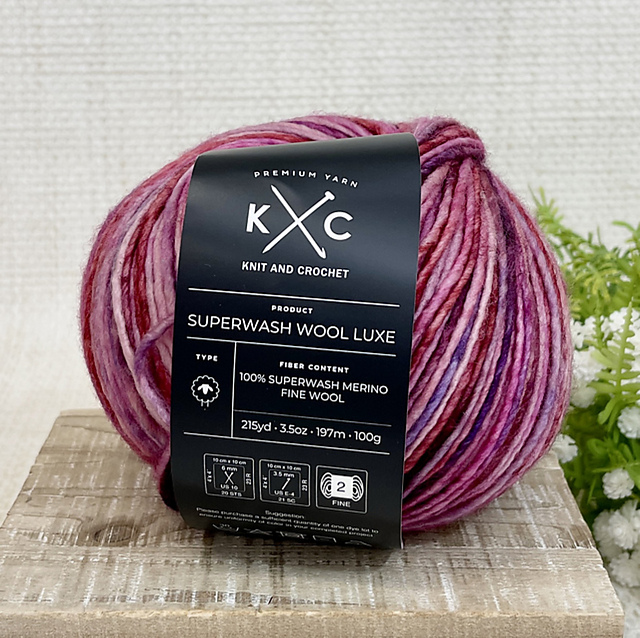 Ravelry: K+C | Knit and Crochet Superwash Wool Luxe