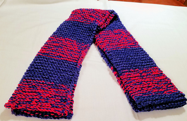 Ravelry: Easy Adult Scarf pattern by Norma Rabbitt