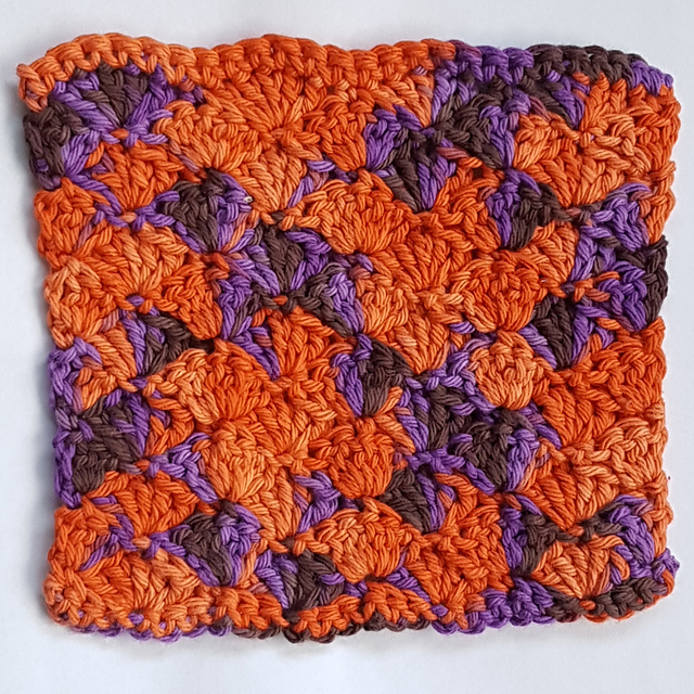Ravelry: Shell Stitch Dishcloth pattern by Shawna Katz