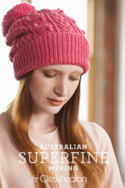 Ravelry: Slouchy Aran Beanie #401 pattern by Cleckheaton