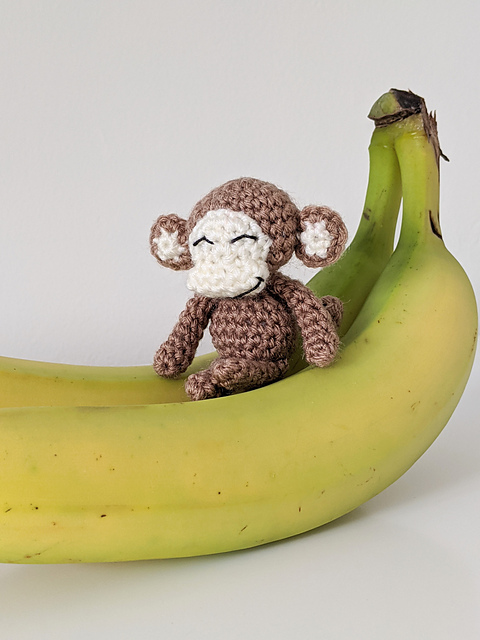 Ravelry: Mini-mal Monkey pattern by Rebecca J Mistry