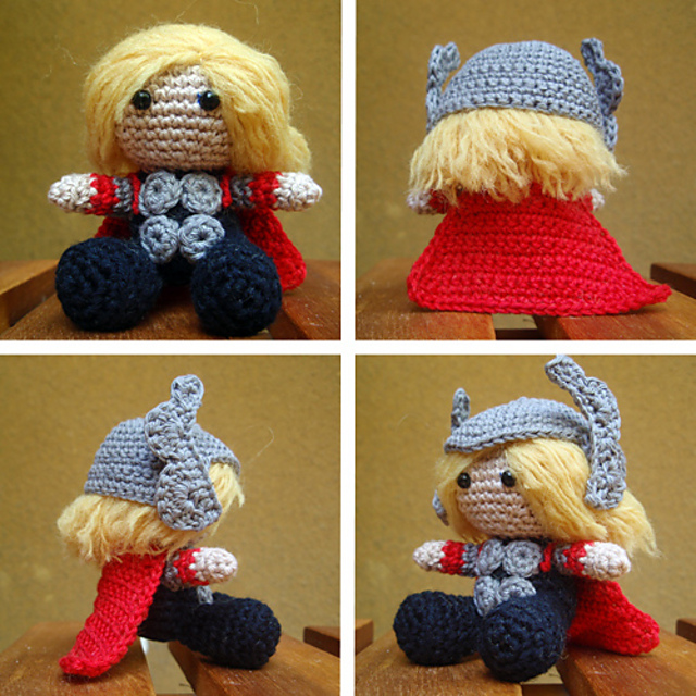 Ravelry: Make Your Own Pocket Thor pattern by Jess Newstone