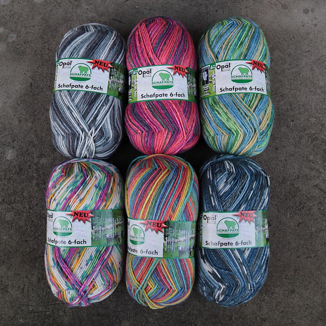 Ravelry: Zwerger Garn Opal Schafpate 6-fach / 6-ply