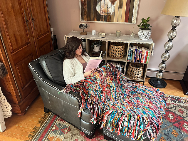 Ravelry: Carrie Blanket Shawl pattern by Christine Carpenter