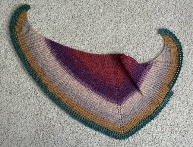 Ravelry: Mandala Simple Shawl pattern by Sally Walter
