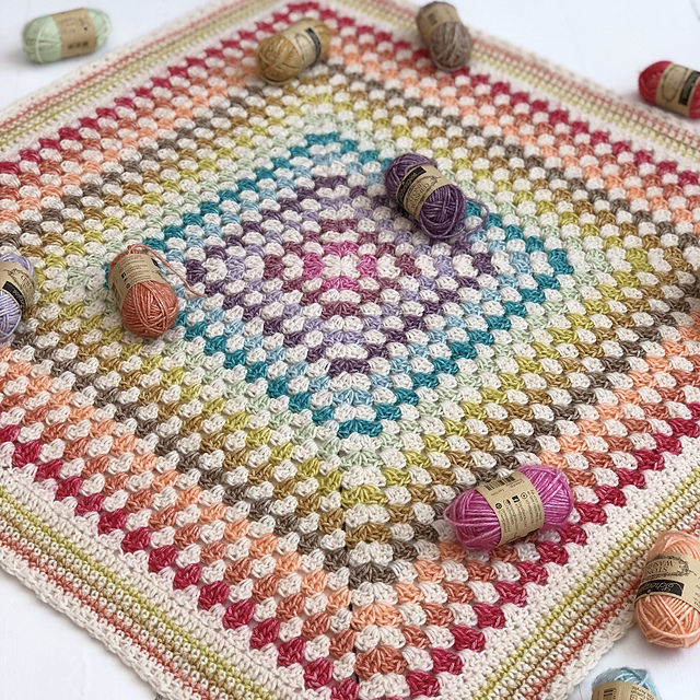 Ravelry: Fairground Blanket pattern by Fiona McIvor