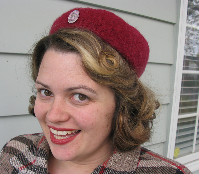 Ravelry: Midwife Calling Felted Pillbox Hat pattern by Kylene Moss Grell