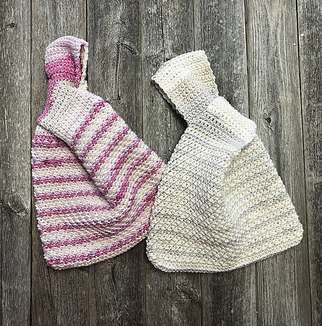 Ravelry: Striped Knot Bag pattern by Heather Hamlin