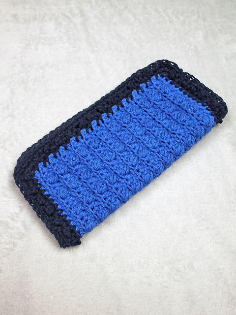 Ravelry: Blue Puffs Washcloth pattern by Heather Hamlin