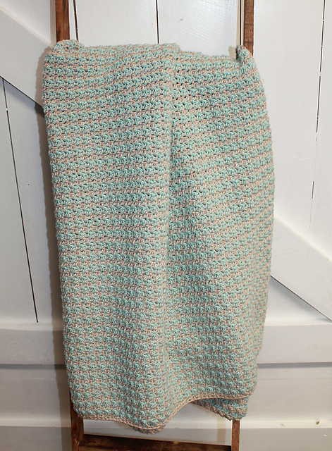 Ravelry: Oxford Cotton Baby Blanket pattern by Heather Hamlin