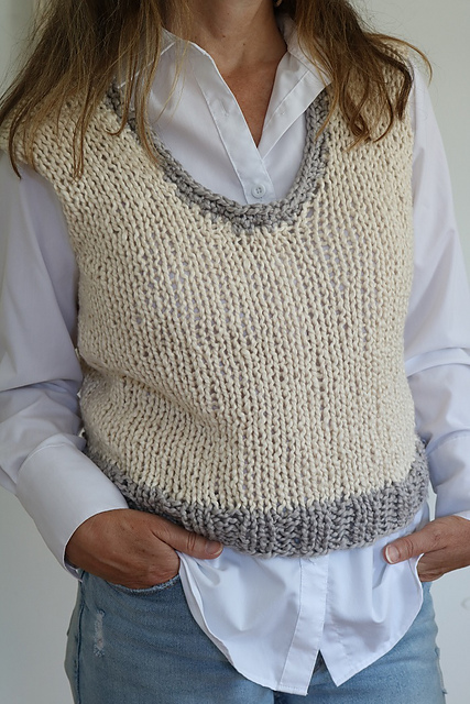 Ravelry: Wickford Cotton Top pattern by Susan Frick