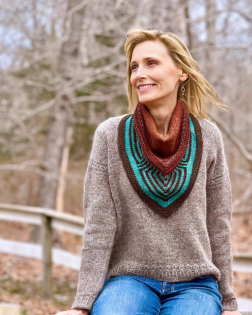 Ravelry: Parapet Cowl pattern by Jennifer Weissman