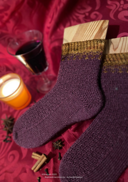 Ravelry: Spiced Merlot pattern by Shai Kilström