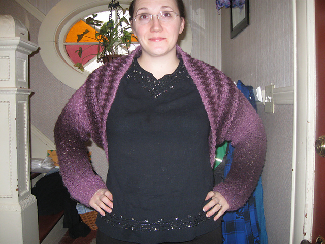Ravelry: So Simple Shrug pattern by Jessica Lombard
