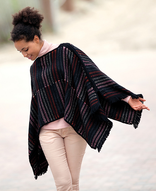 Ravelry: Moderne Serape pattern by Judith Shangold