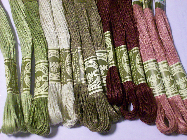 Ravelry: DMC Mouliné Lin Linen Embroidery Floss