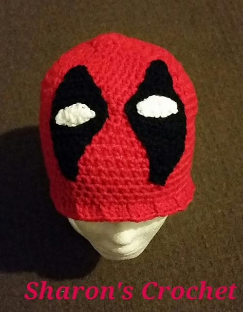 Ravelry: Deadpool Beanie pattern by Sharon Cox