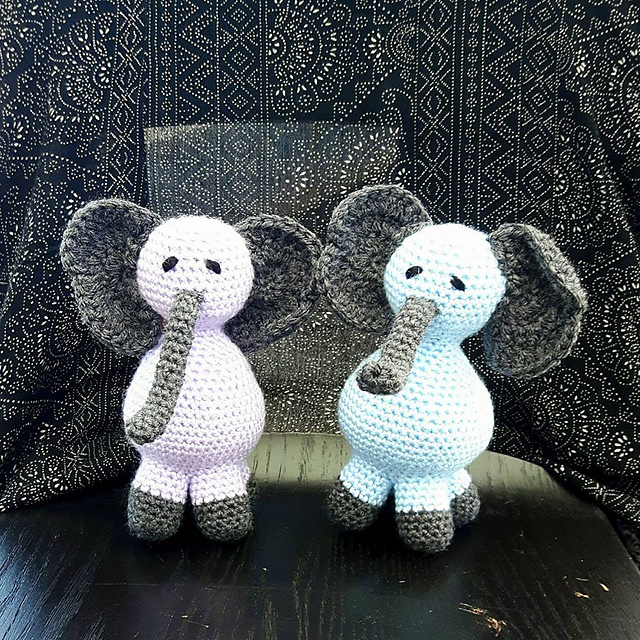 Ravelry: Ernest the Crochet Elephant pattern by Northern Knits & Knots ...