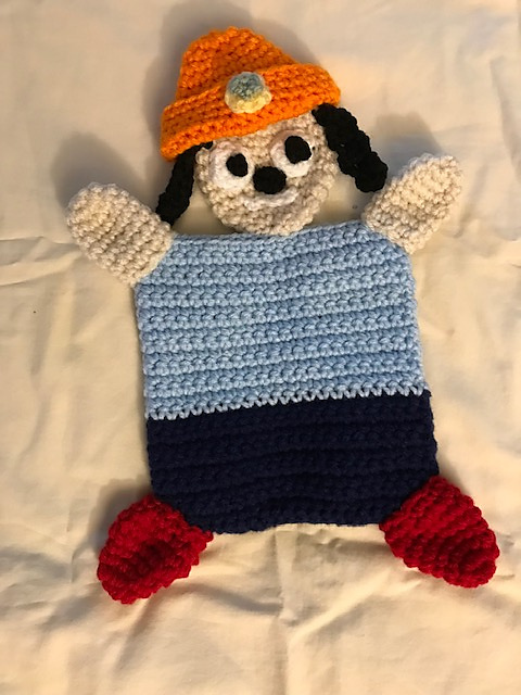 Ravelry: Parappa the Rapper Doll pattern by Sandra Adams