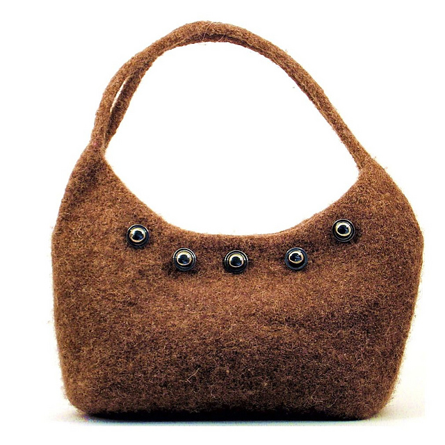 Ravelry: Viking Boat Knit-and-Felt Bag pattern by Sue Parker and Alice ...