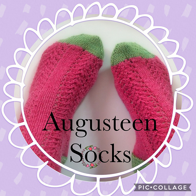 Ravelry: Augusteen Socks pattern by Rachel Turkington