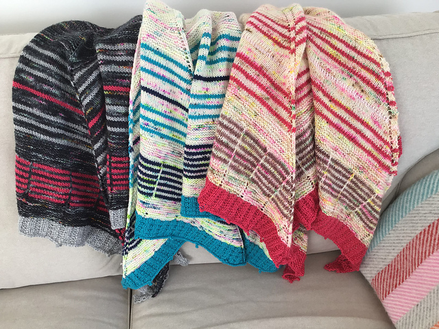Ravelry: Boomstripes Shawl pattern by Rachel Turkington