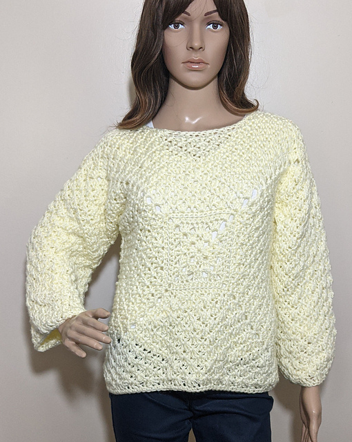 Ravelry: Cheyenne Sweater pattern by Shelly Gunter