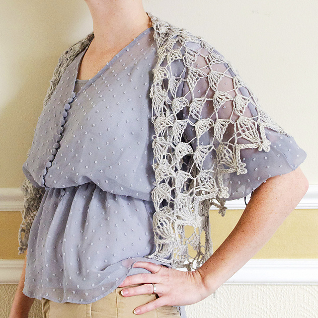Ravelry: Aculeate Flutter Vest pattern by Sheila Toy Stromberg