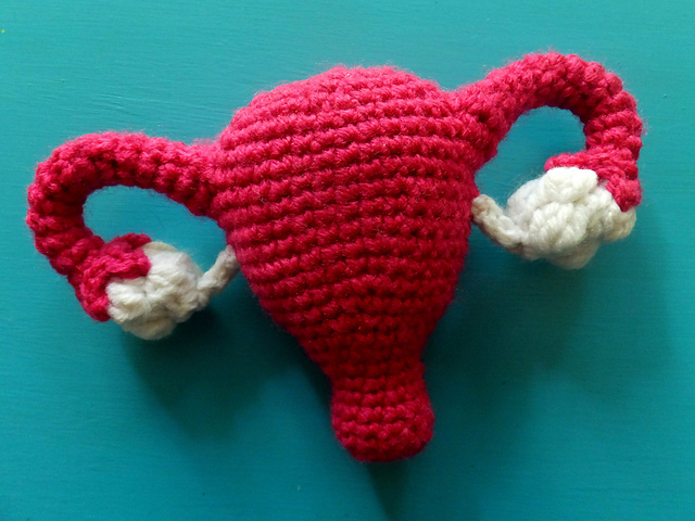 Ravelry: Uterus Bean Bag pattern by Shelby Goddard